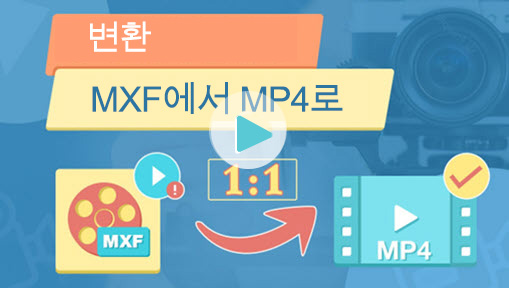 MXF를 MP4로 변환하는 7가지 최고의 방법 (대용량 파일 지원)