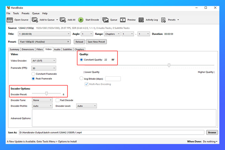 HandBrake AV1: Best Encoding Settings, Tips, & Error Fixes